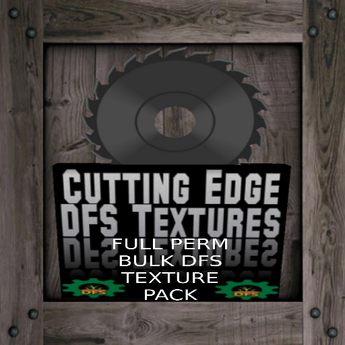 Second Life Marketplace - 1,103 Full Perm Cutting Edge DFS Textures